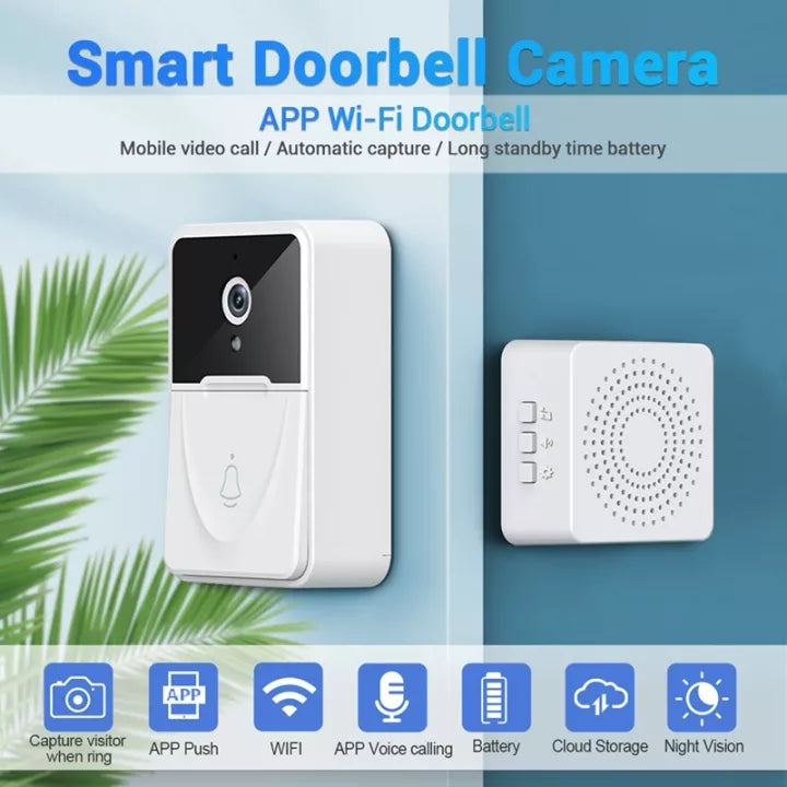 Video Doorbell Camera, HD Smart Wireless WiFi Doorbell Security Camera – Megamall Online Store