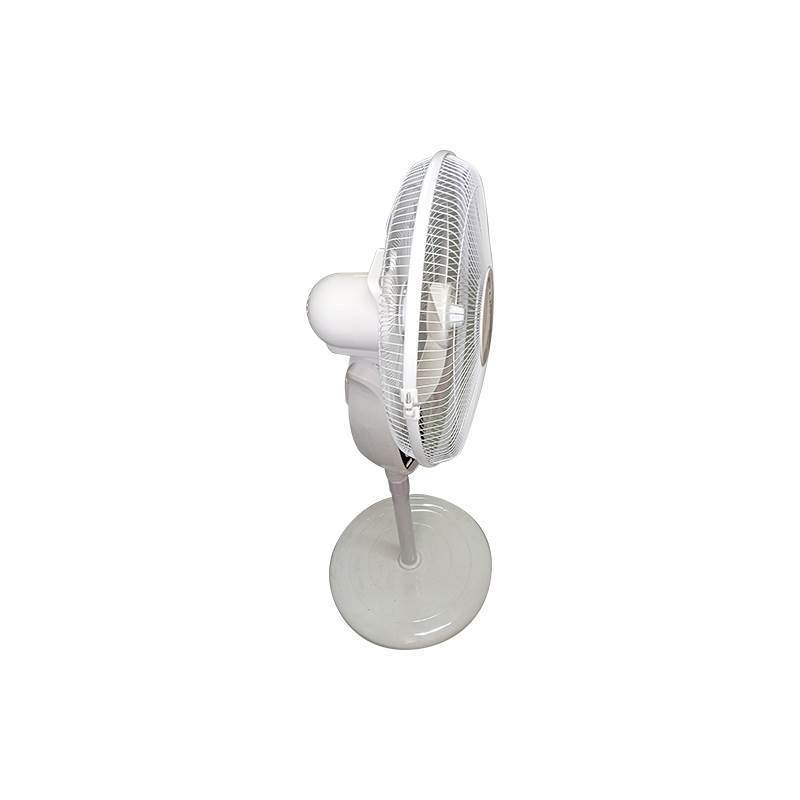 16'' Solar Rechargeable Standing Fan with Lights – Megamall Online Store