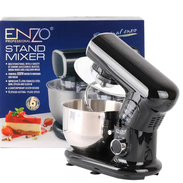 ENZO 5L Food Flour Maker Stand Dough Mixer for Electric – Megamall ...