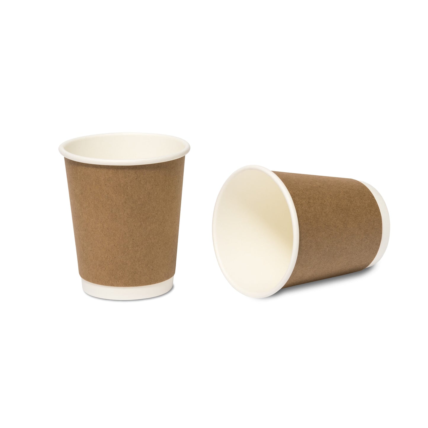 250ml Disposable Coffee Cups with Lids 10pcs – Megamall Online Store
