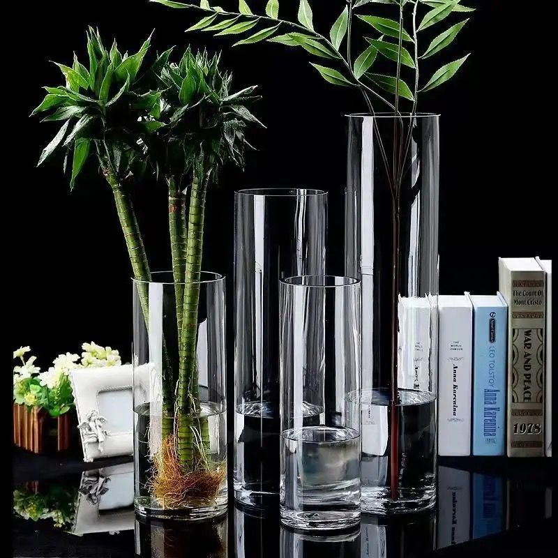 Trendy Narrow Glass Vases – Megamall Online Store