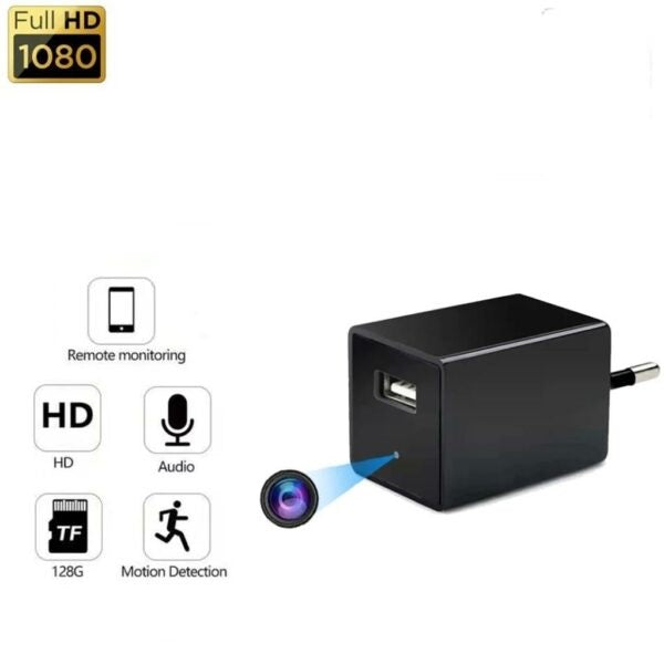 Spy USB Charger Camera Power Adapter With Micro SD Card Slot – Megamall ...