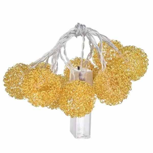 Christmas Metal Ball String Lights – Megamall Online Store