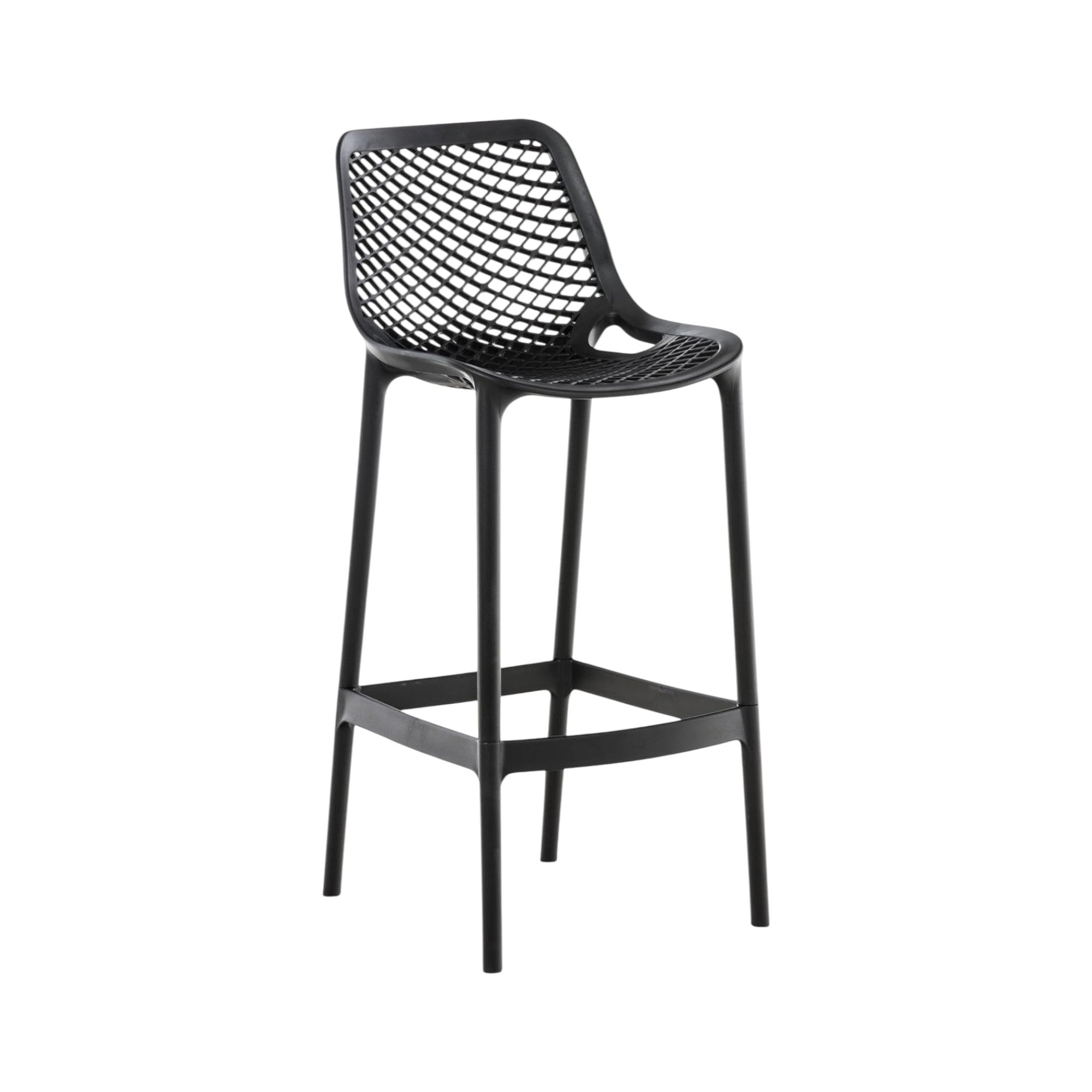MFurn Stackable Outdoor Bar Stool – 75 cm Seat Height – Megamall Online ...