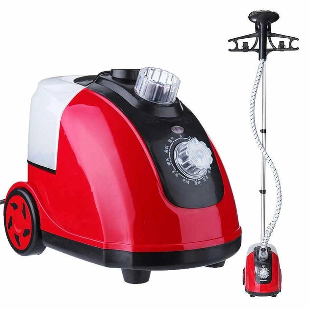 Vertical steamer for clothes, Floor steamer with stand 1800 W ...