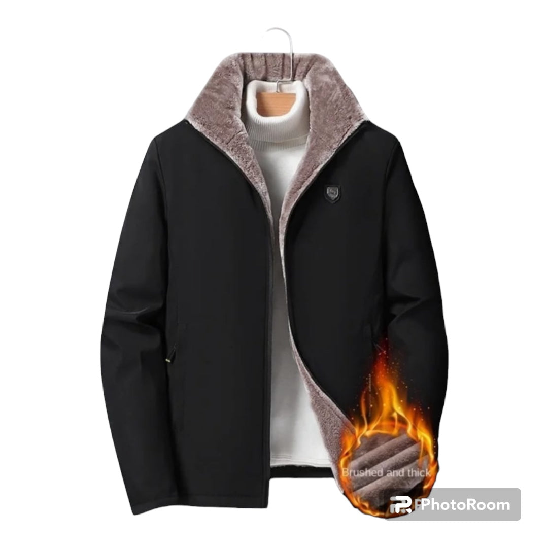 Autumn and Winter Jacket Men Velvet Thick Material- Various Colours ...