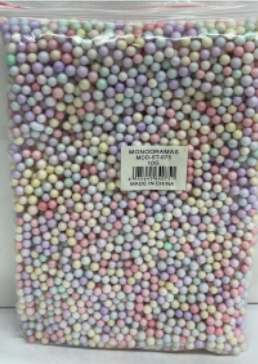 STYROFOAM BEADS PASTEL MIX- 10G BAG – Megamall Online Store