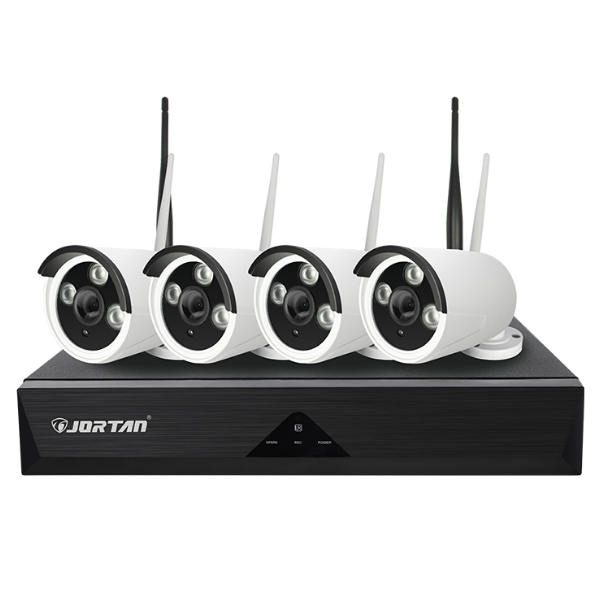 4 Channel 4 Ways Wireless CCTV Camera Surveillance Kit - Jortan ...