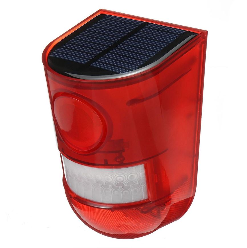 Solar Powered Alarm lamp – Megamall Online Store