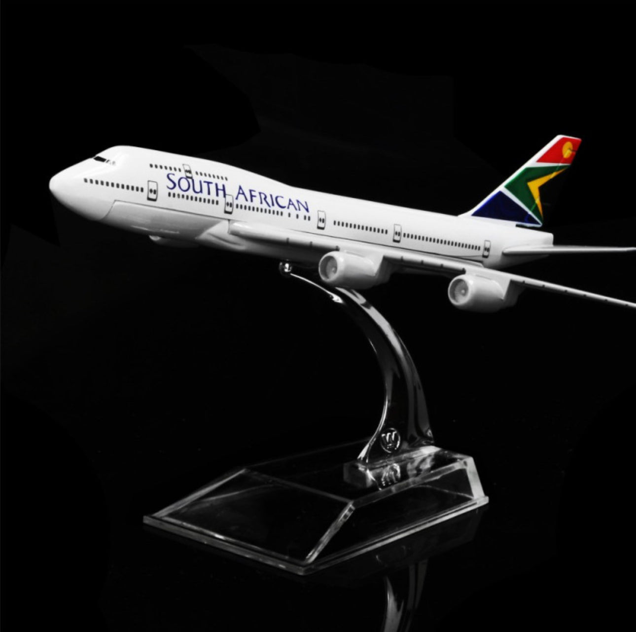 South African Airways Boeing 747 Diecast Model 1:400 – 16cm Alloy Jet ...
