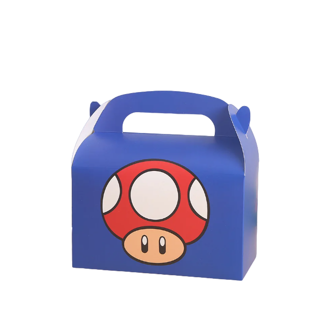 Super Mario Bros. Theme Party Boxes- 12 Boxes / Various Colours ...