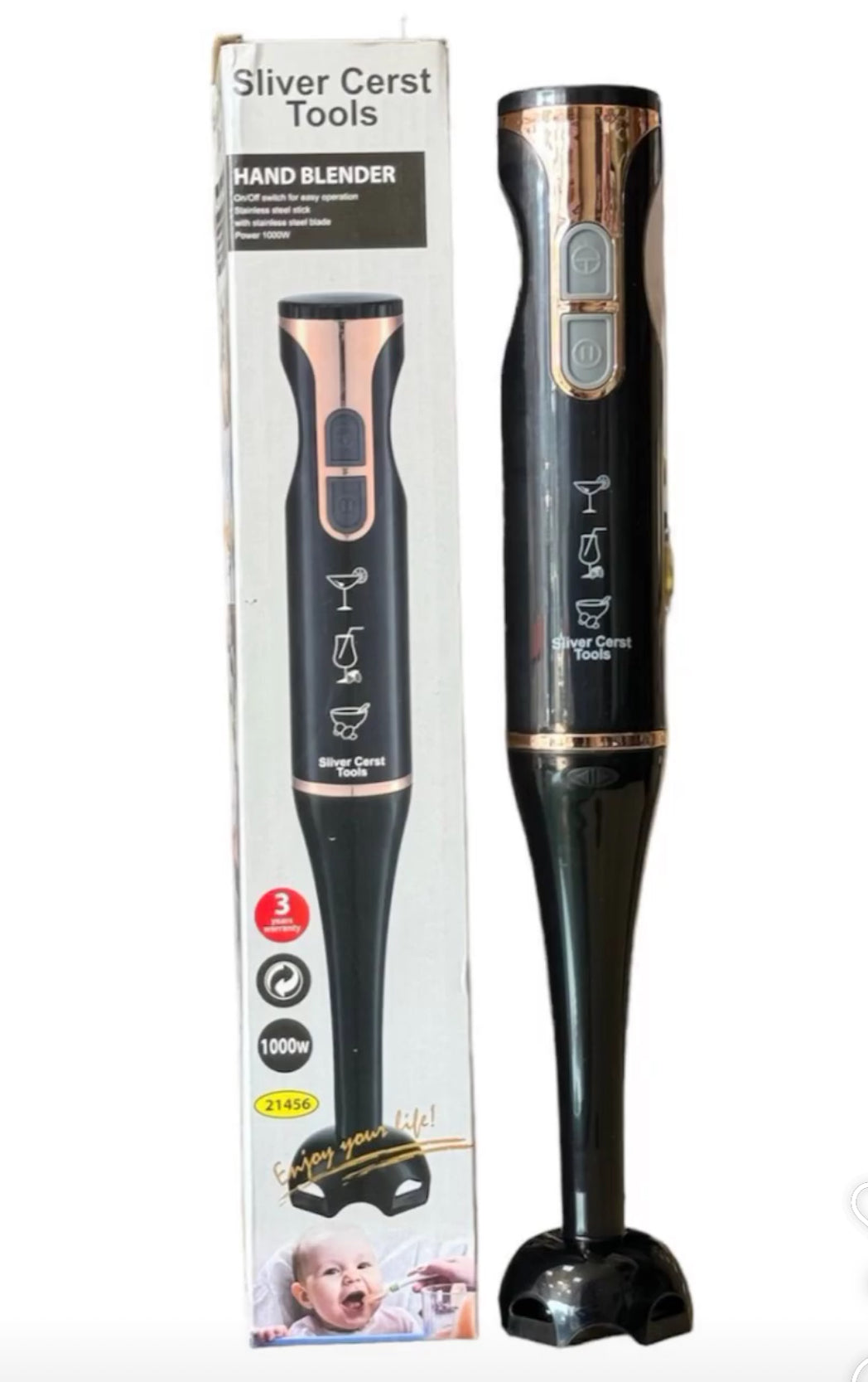 Silver Cerst Hand Blender | Paste Create delicious milkshakes, smoothi ...