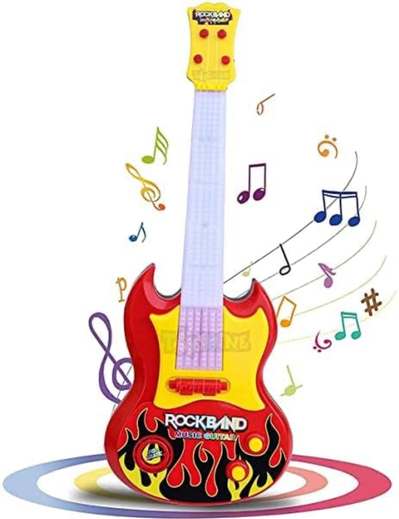 Toy Musical String Guitar Battery Operated - 40cm – Megamall Online Store
