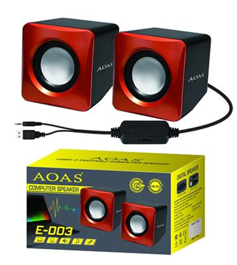 Mini Wired USB 2.0 Computer Speakers – Megamall Online Store