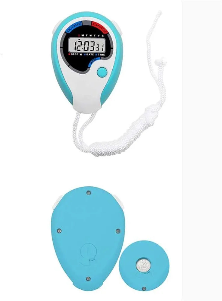 Digital Professional Handheld Electronic Stopwatch with String ...