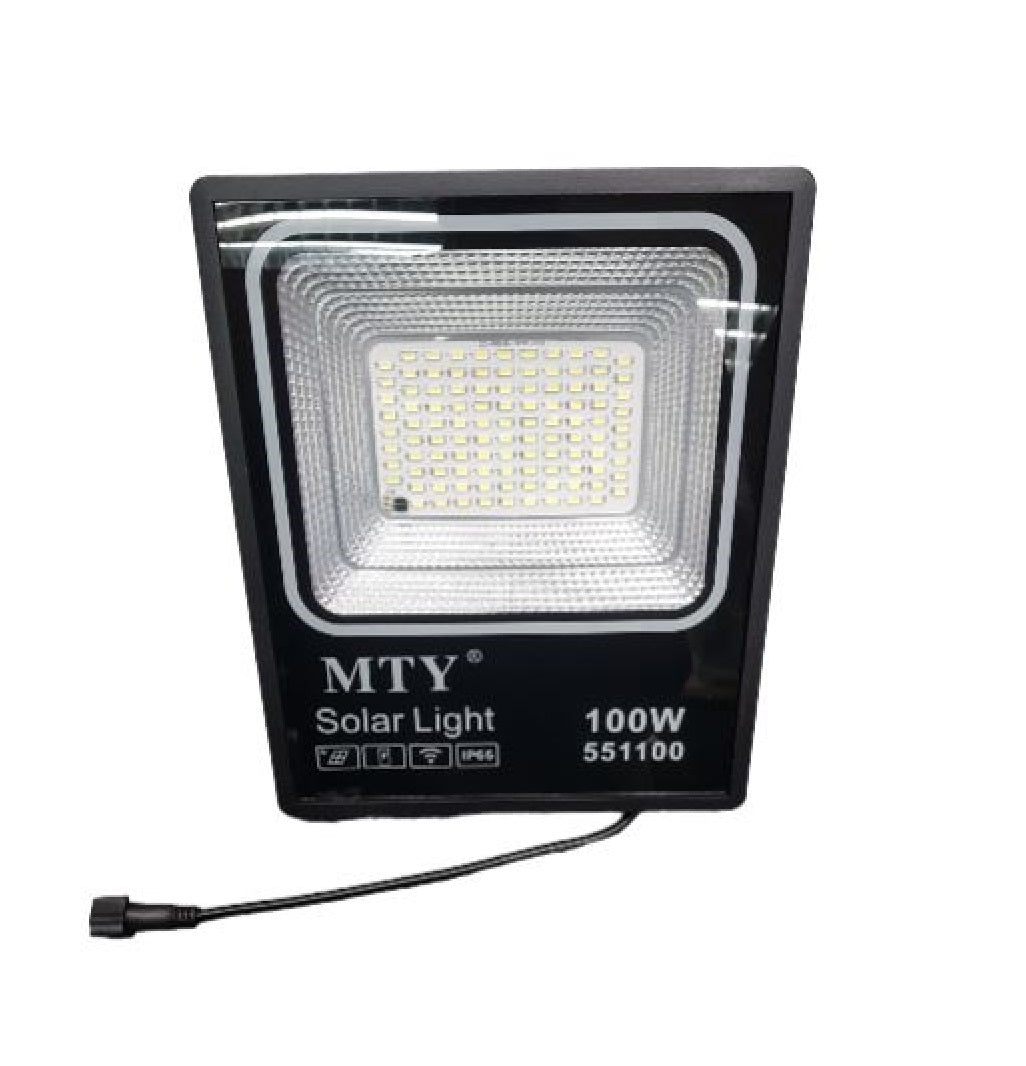 MTY - Solar Powered LED Flood Light 100W – Megamall Online Store