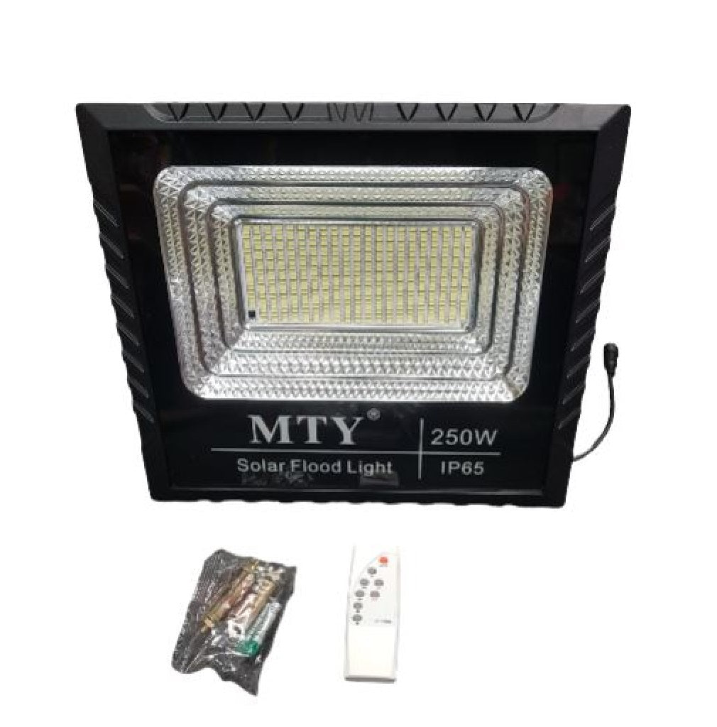 MTY - Solar Powered LED Flood Light 250W – Megamall Online Store