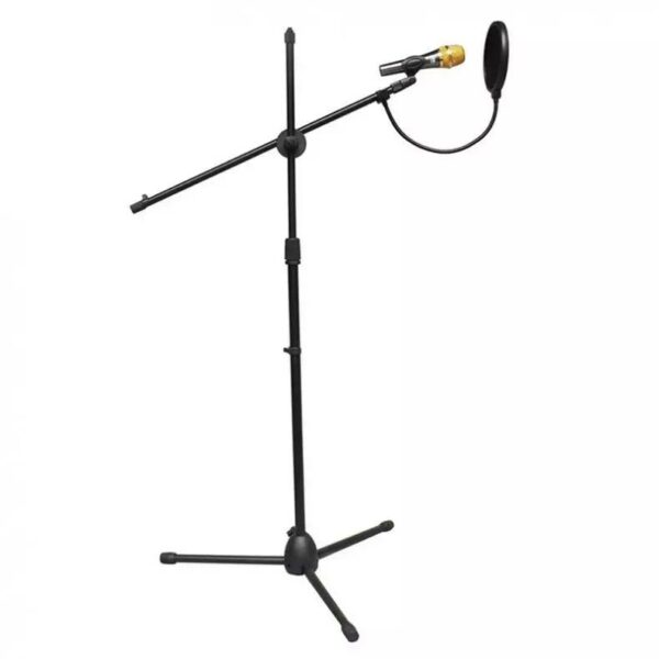 Professional Swing Boom Floor Metal Stand Microphone Holder – Megamall ...