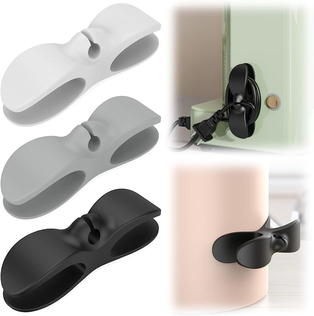 3 Piece Smart Cable Organizer – Megamall Online Store