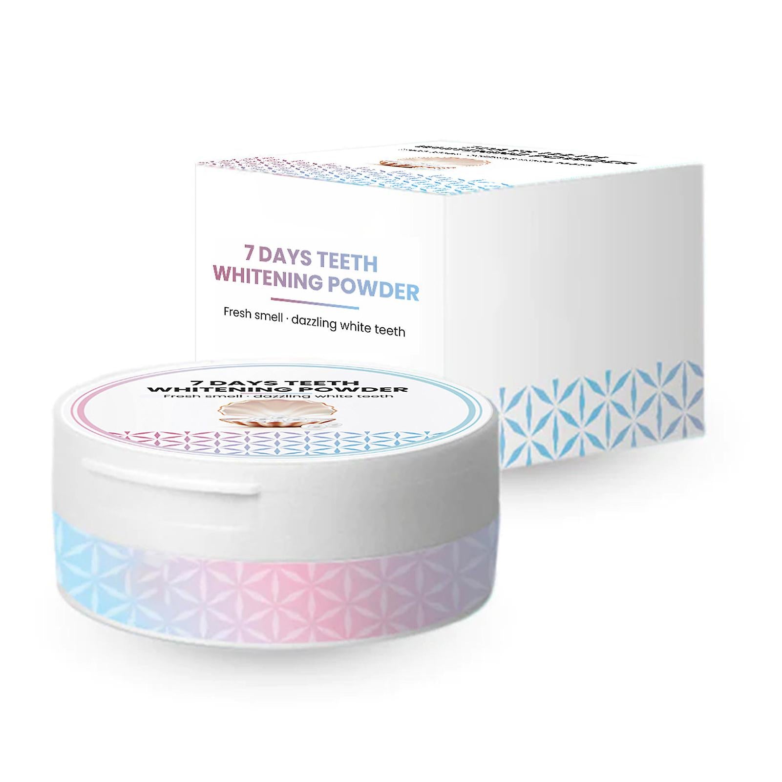 7 Days Tooth Whitening Powder Oxidizing Teeth Dirt Oral Cleaning Powde ...