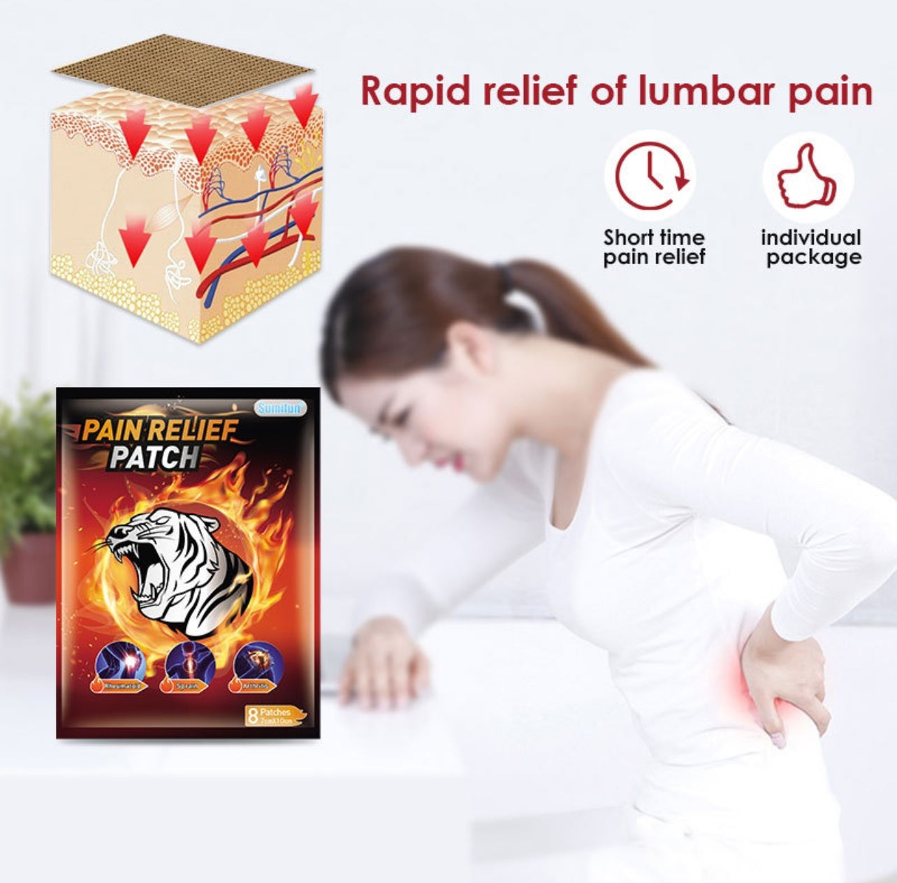 Fast Acting Chinese Far Infrared Patches, Long Lasting Patch for Back ...