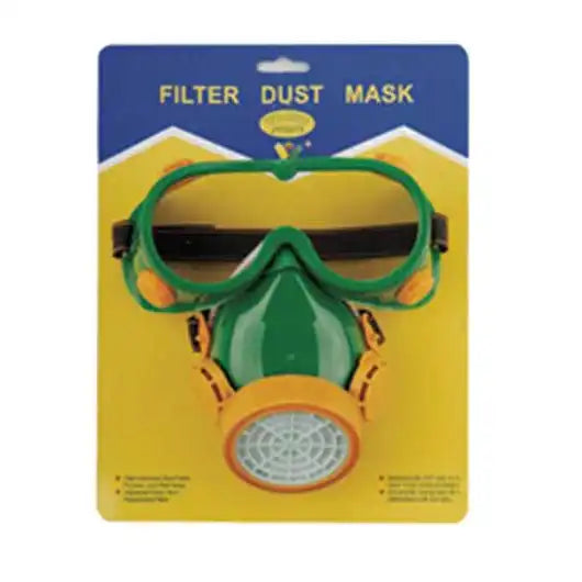 Filter Dust Mask With Single Respirator & Goggle Set – Megamall Online ...