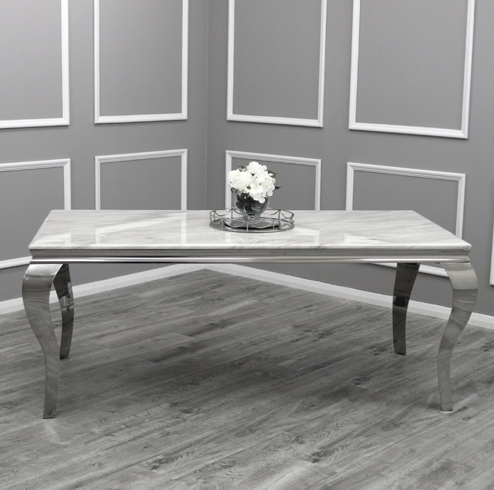 Marble Dining Table 6 Seater – Megamall Online Store