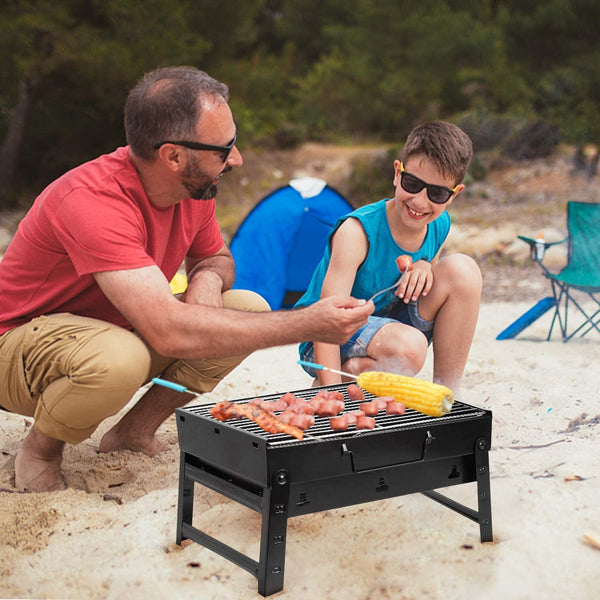 Foldable & Portable Square BBQ Grill – Megamall Online Store