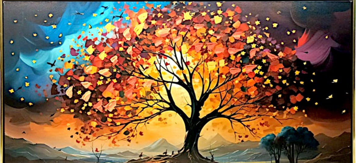 Magic Arc Autumn Tree Canvas Art – Megamall Online Store
