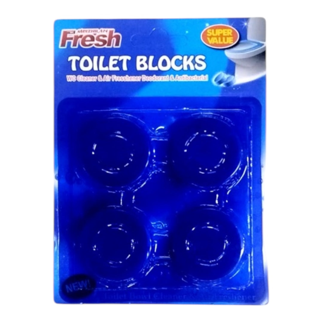Fresh Toilet Blue Block Auto Cleaner - Various Options – Megamall ...
