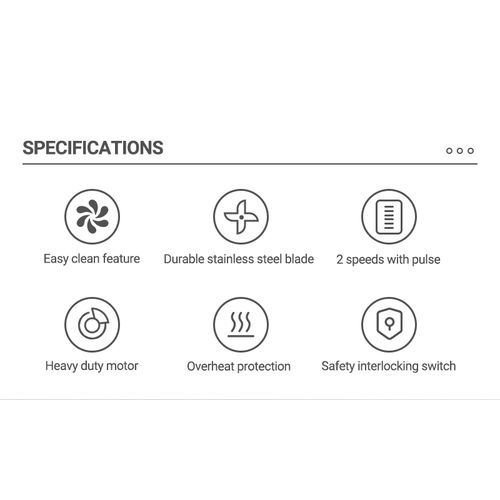 Itel Blender - IBL35U2 - 350W - 1.5L – Megamall Online Store