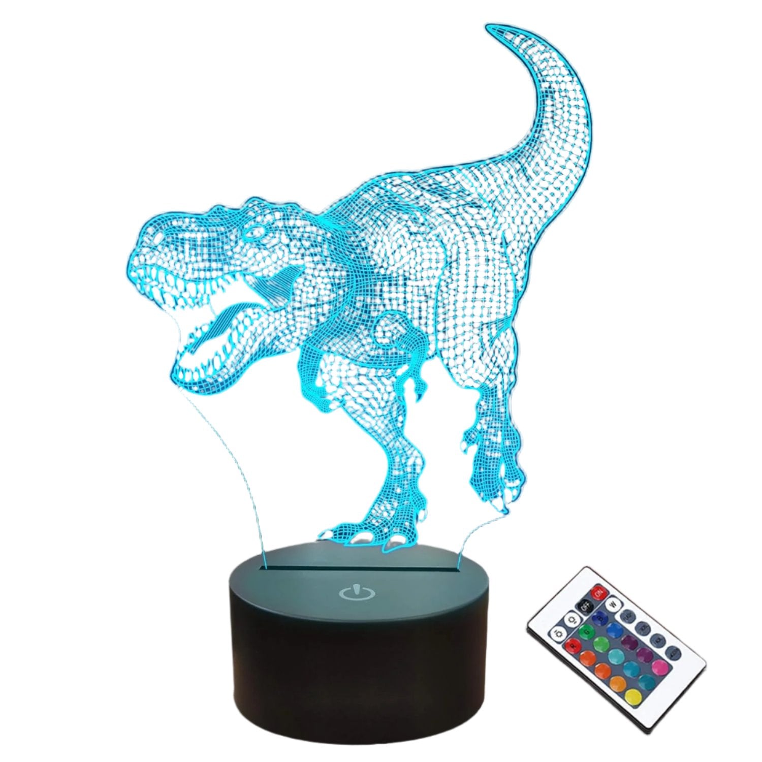 Tyrannosaurus Rex 3D Night Light With Remote Control – Megamall Online ...