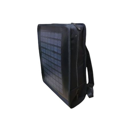Solar Powered Battery Back Pack - With Built In Battery Pack 3500 mah ...