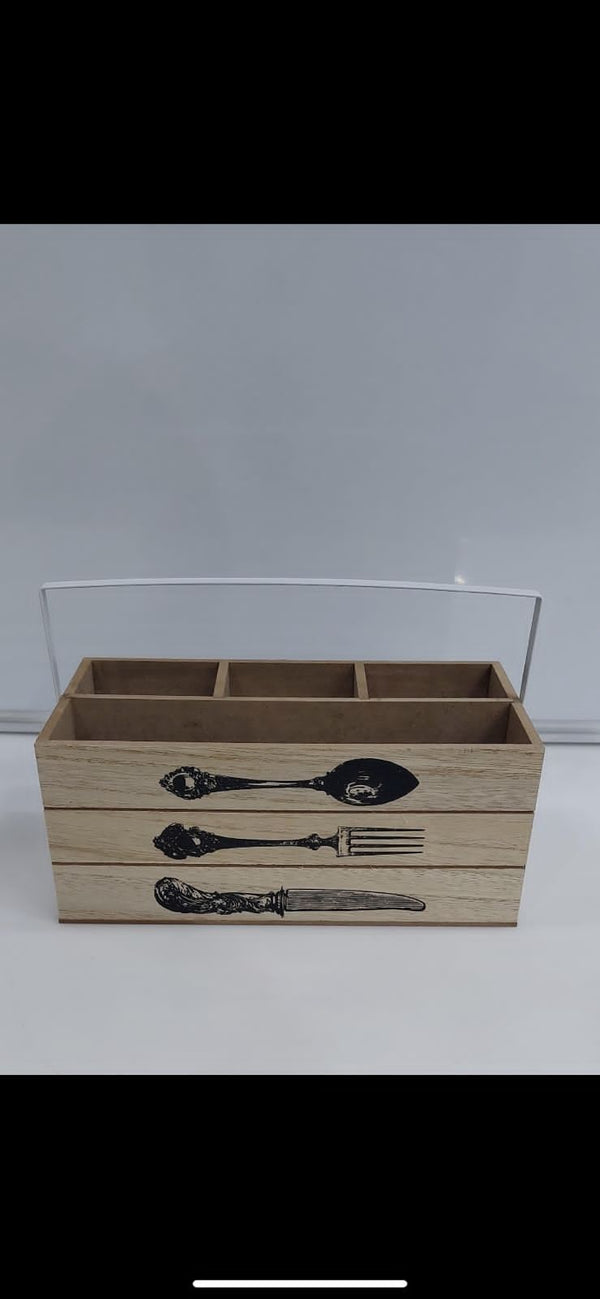 Wooden Cutlery Box – Megamall Online Store