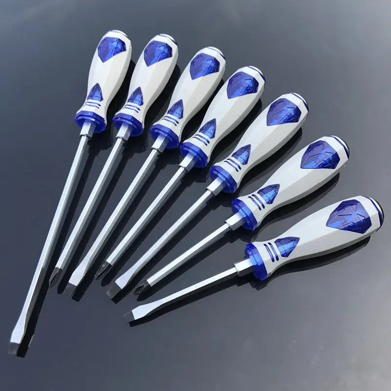 Screwdriver Set 6pc With Square Shafts - 5 Flat & 1 Philips – Megamall ...