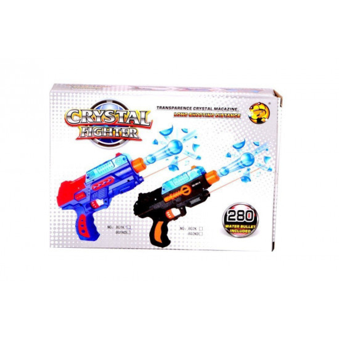 CRYSTAL FIGHTER - WATER GUN (280 WATER BULLETS INCLUDED) – Megamall ...
