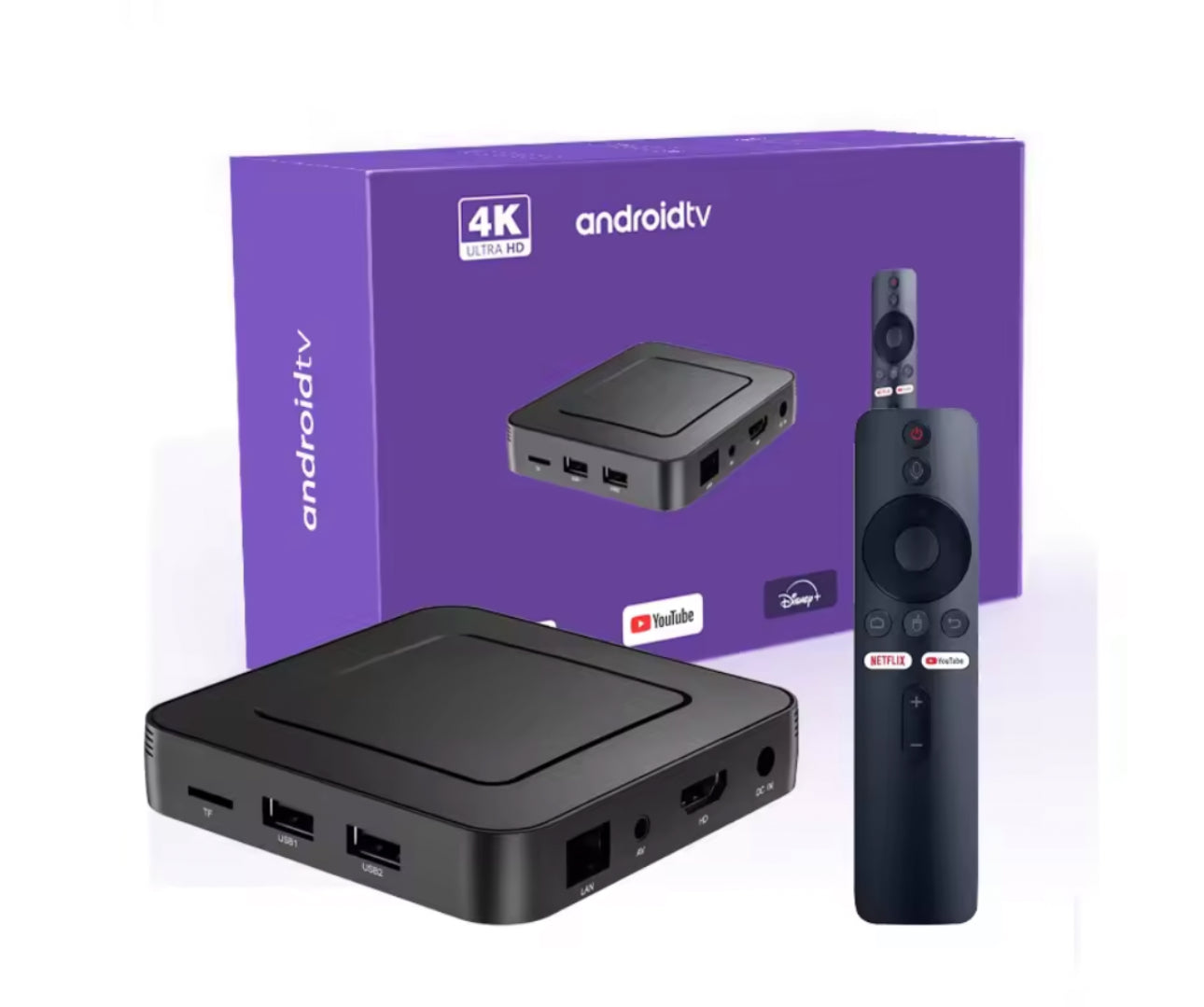 4K Ultra HD Android 10 TV Box With Remote Control – Megamall Online Store