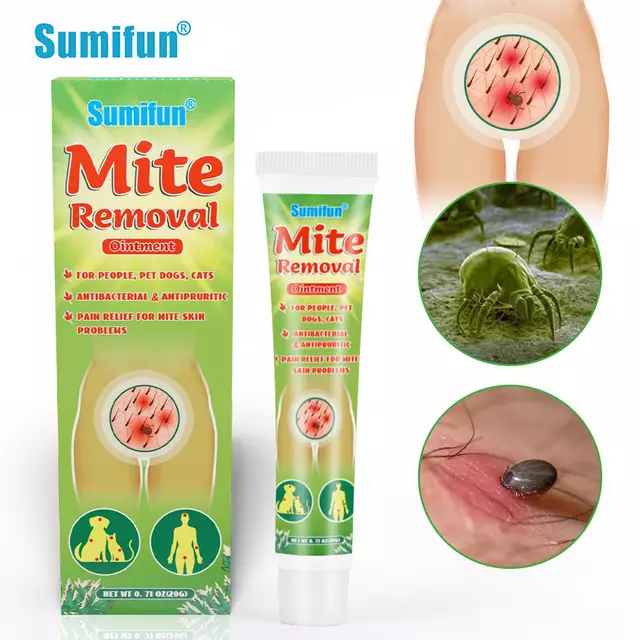 Mite Removal Ointment | Topical Cream for Eliminating Scabies Rash, Pu ...