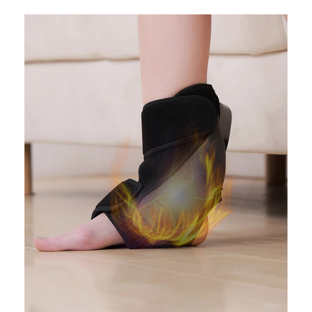 Ankle Care Belt Heel Support Massager With Air Bubbles Vibrating Foot ...