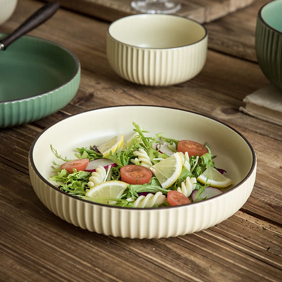 Vintage Ceramic Stir-fry Plate Salad Plate – Megamall Online Store