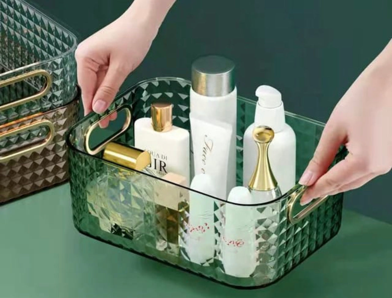 Plastic Storage Box, Modern Textured Detail Storage – Megamall Online Store