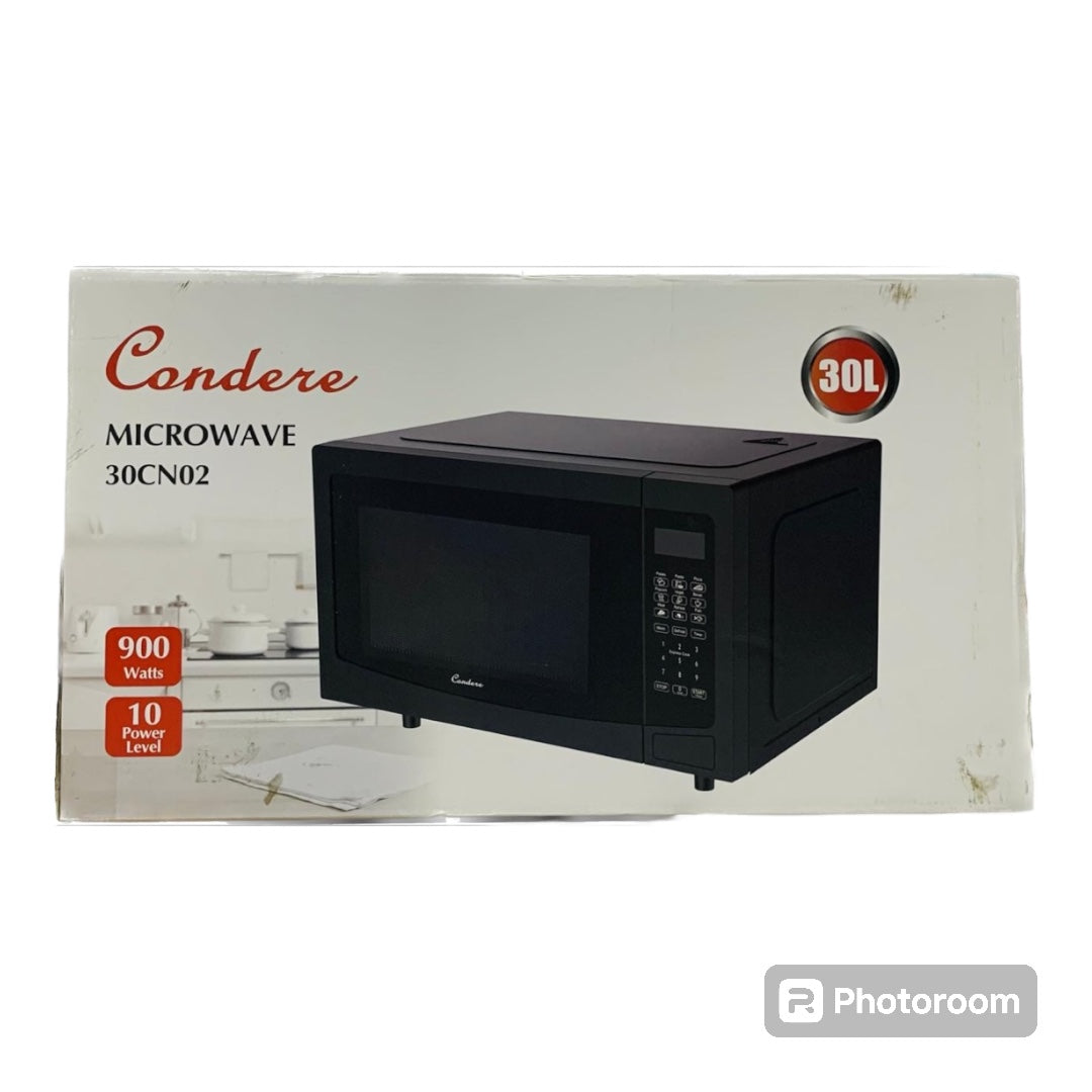 Condere Microwave Black 30L – Megamall Online Store