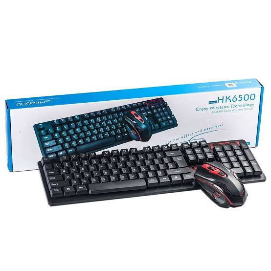 ITECH Wireless Keyboard & Mouse Set Hk 6500 – Megamall Online Store