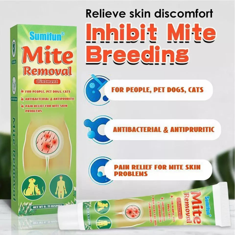 Mite Removal Ointment | Topical Cream for Eliminating Scabies Rash, Pu ...