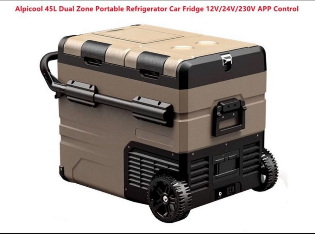 Dual zoom portable car refrigerator freezer 45L – Megamall Online Store