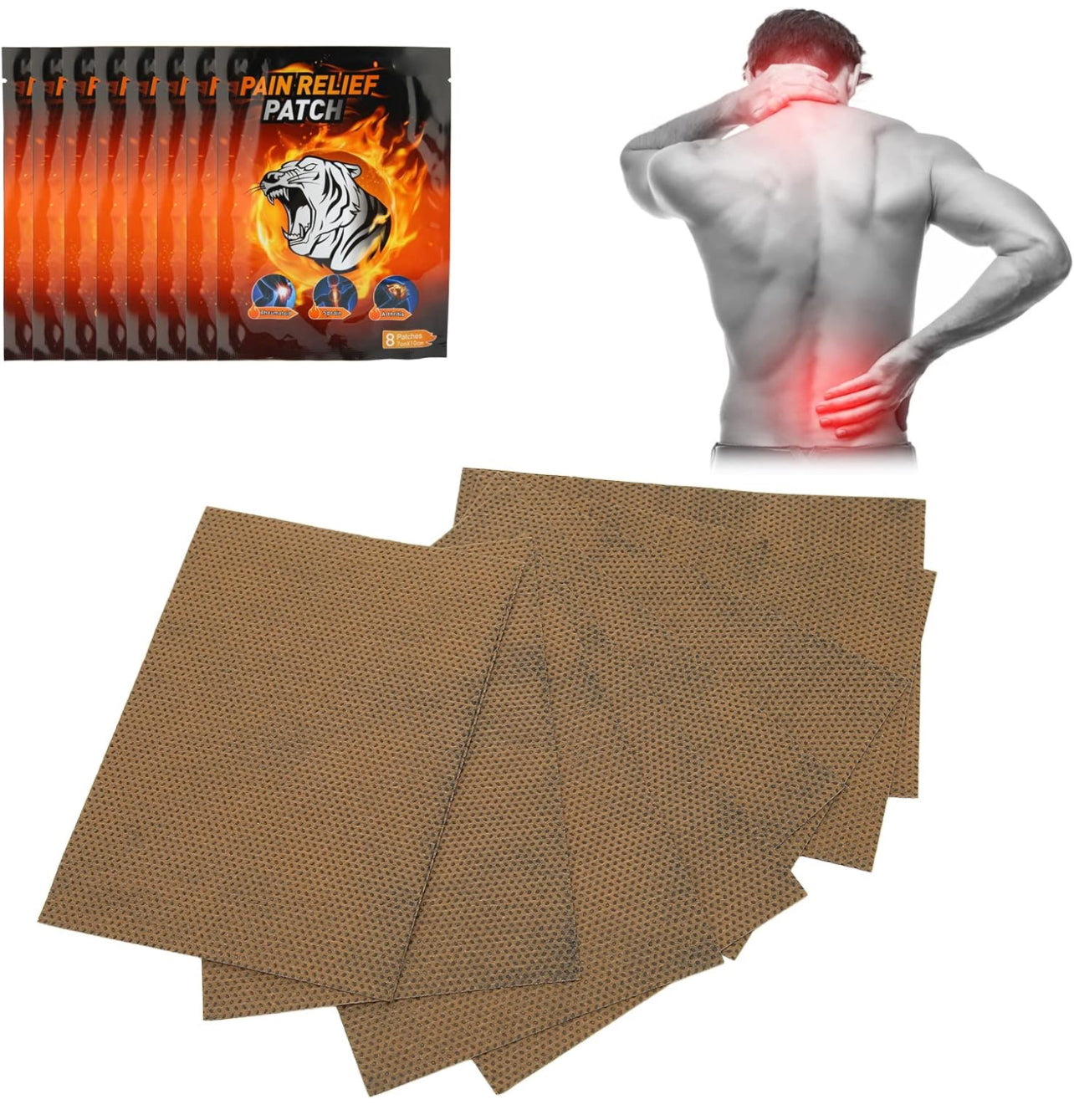 Fast Acting Chinese Far Infrared Patches, Long Lasting Patch for Back ...