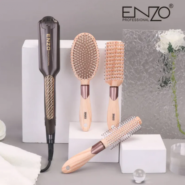 ENZO Titanium Plates Ceramic Hair Straightener 4 in1 – Megamall Online ...