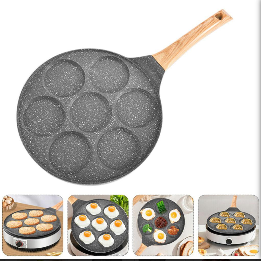 Waffle Pan Heavy 7 Hole - Grey – Megamall Online Store