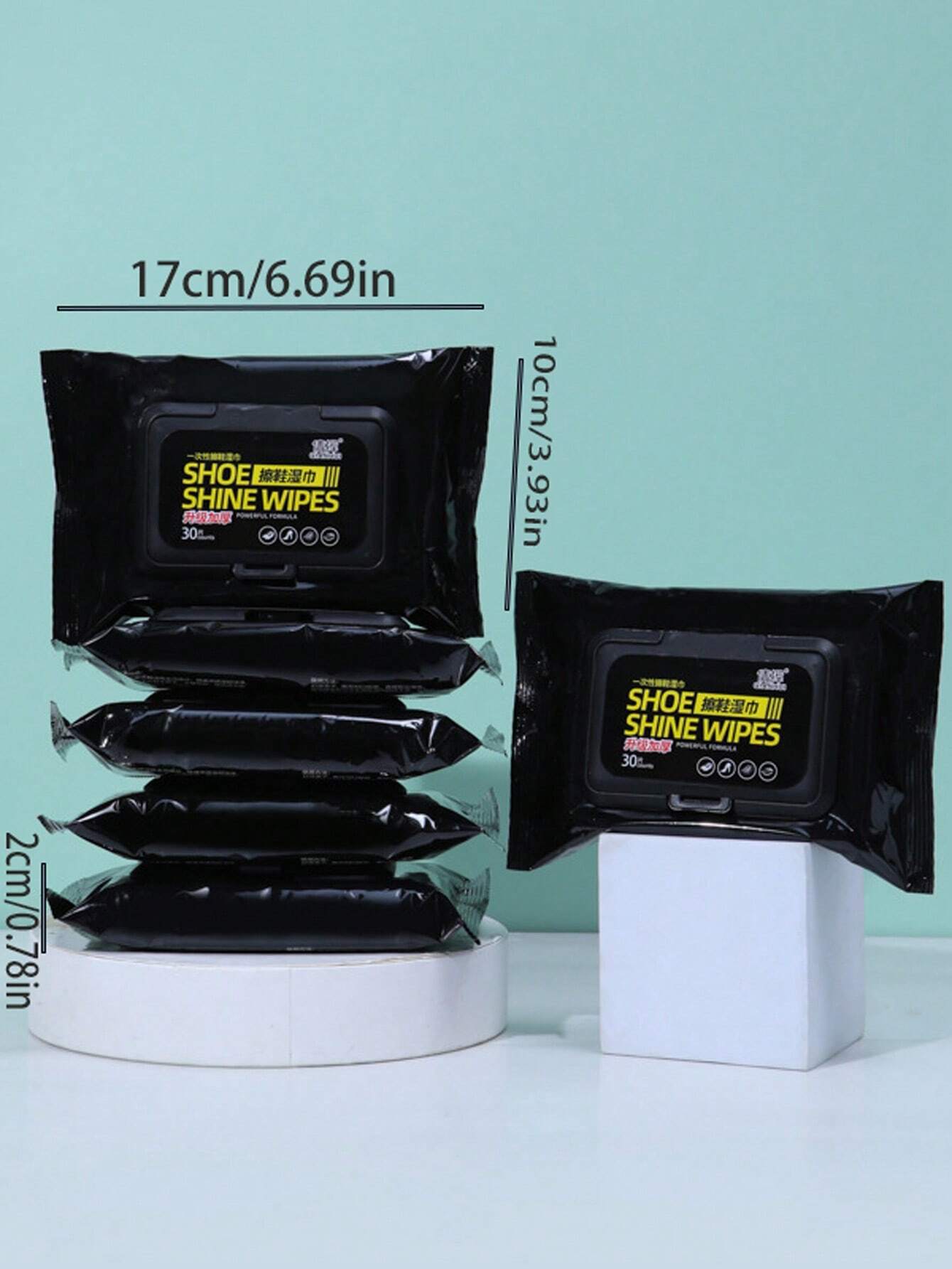 Disposable Shoe Shine Wipes Shoe Cleaner Disposable Wet Wipes Leather ...