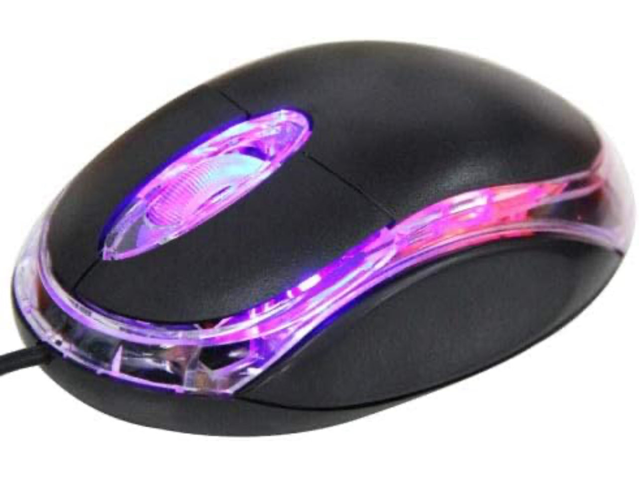 Wired Optical Mouse 1200DPI With LED Light – Megamall Online Store